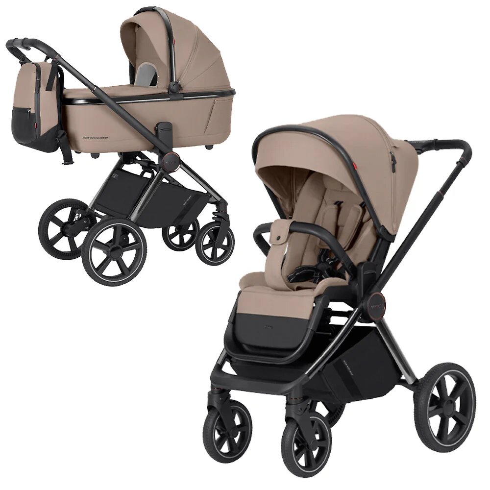 Детская коляска 2в1 Carrello Ultimo, цвет Pearl Beige CH / 2025 (Бежевый), артикул производителя CRL-6524