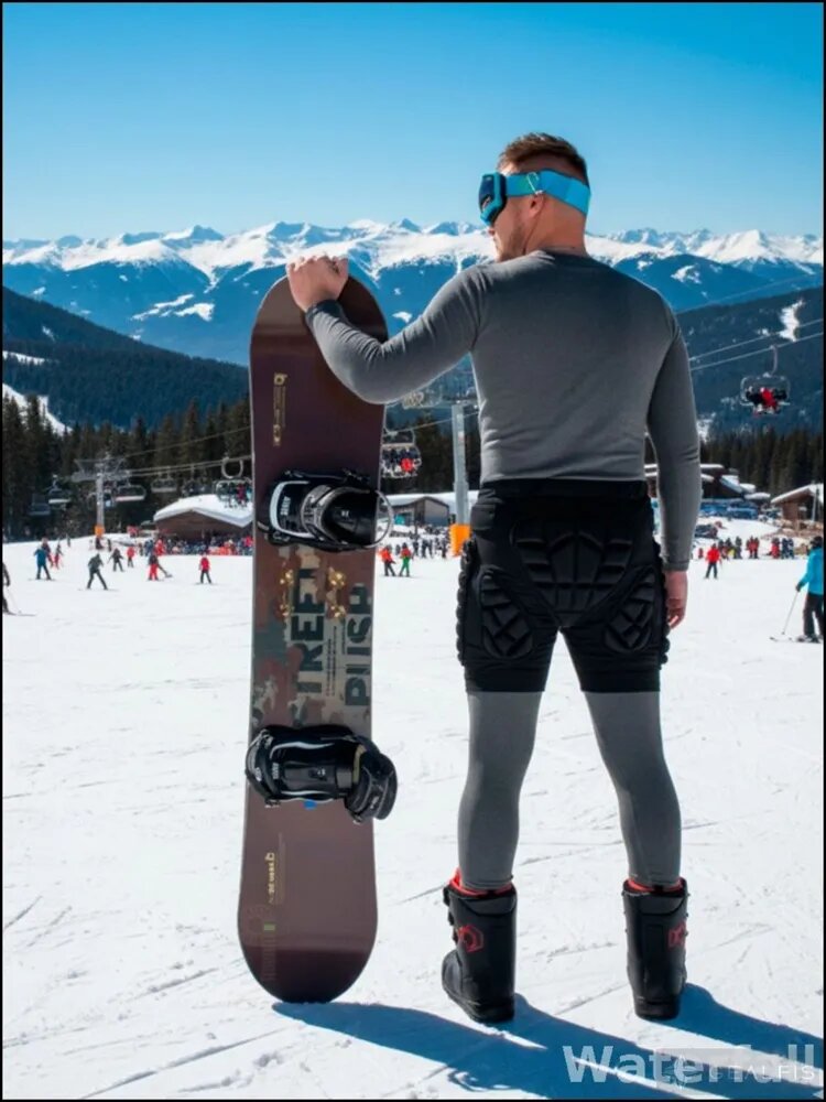 Защитные шорты для горных лыж и сноубордаA753376726918