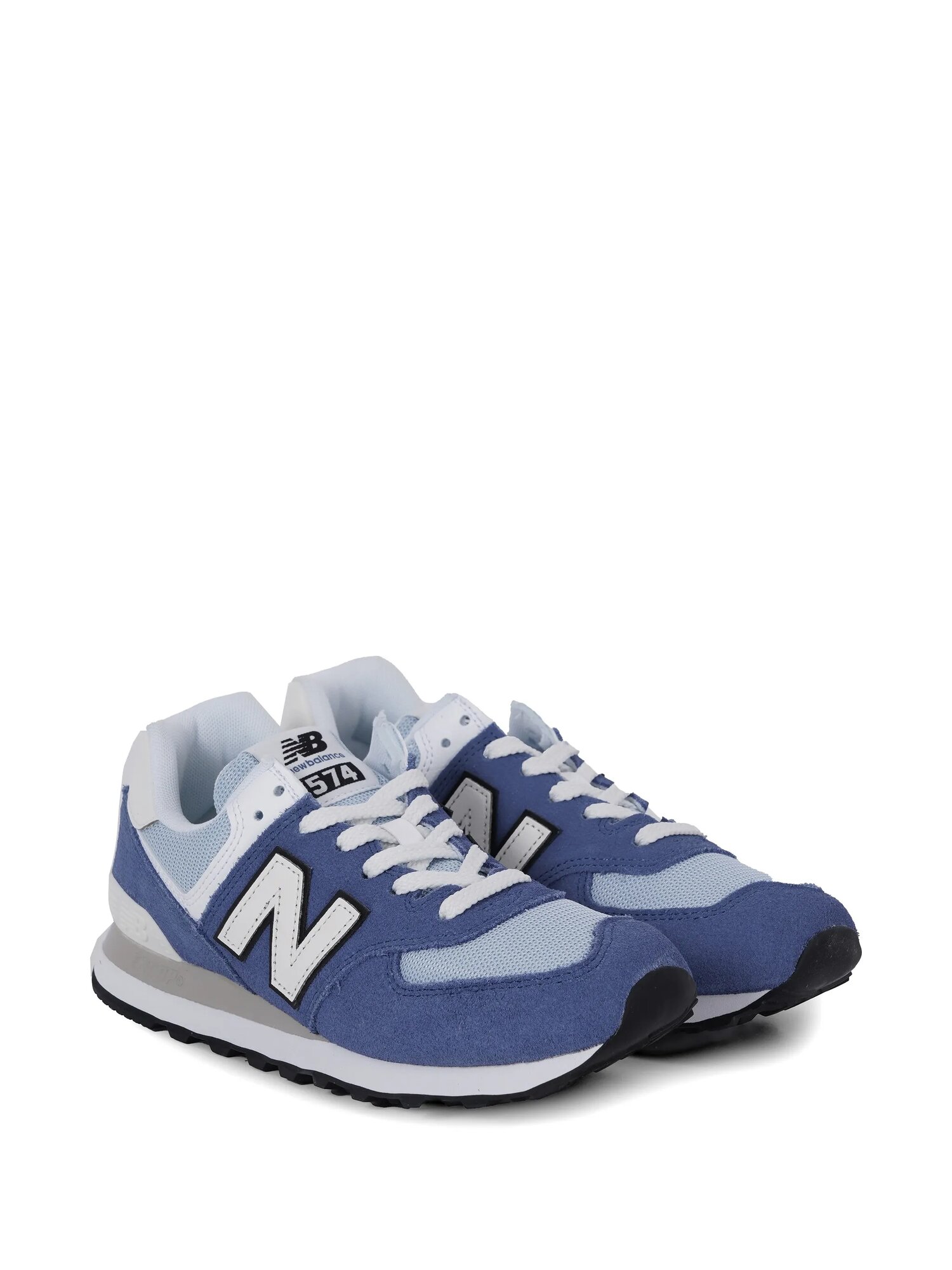 Кроссовки New Balance 574, размер 8,5 US, синий — фото 1
