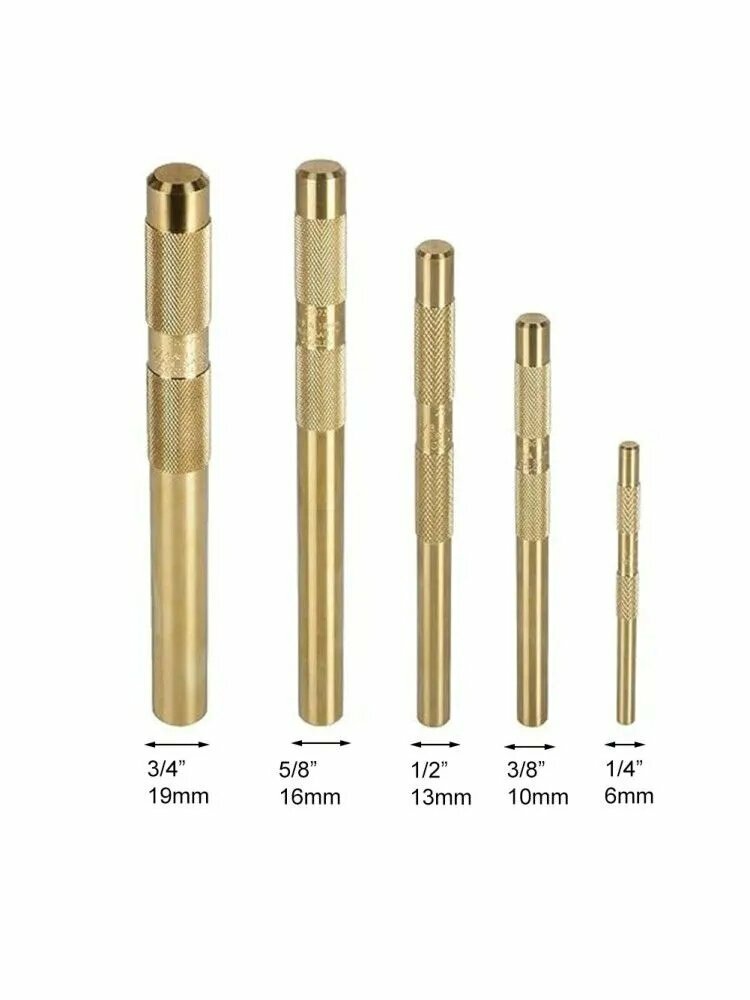 Набор латунных пуансонов для смещения