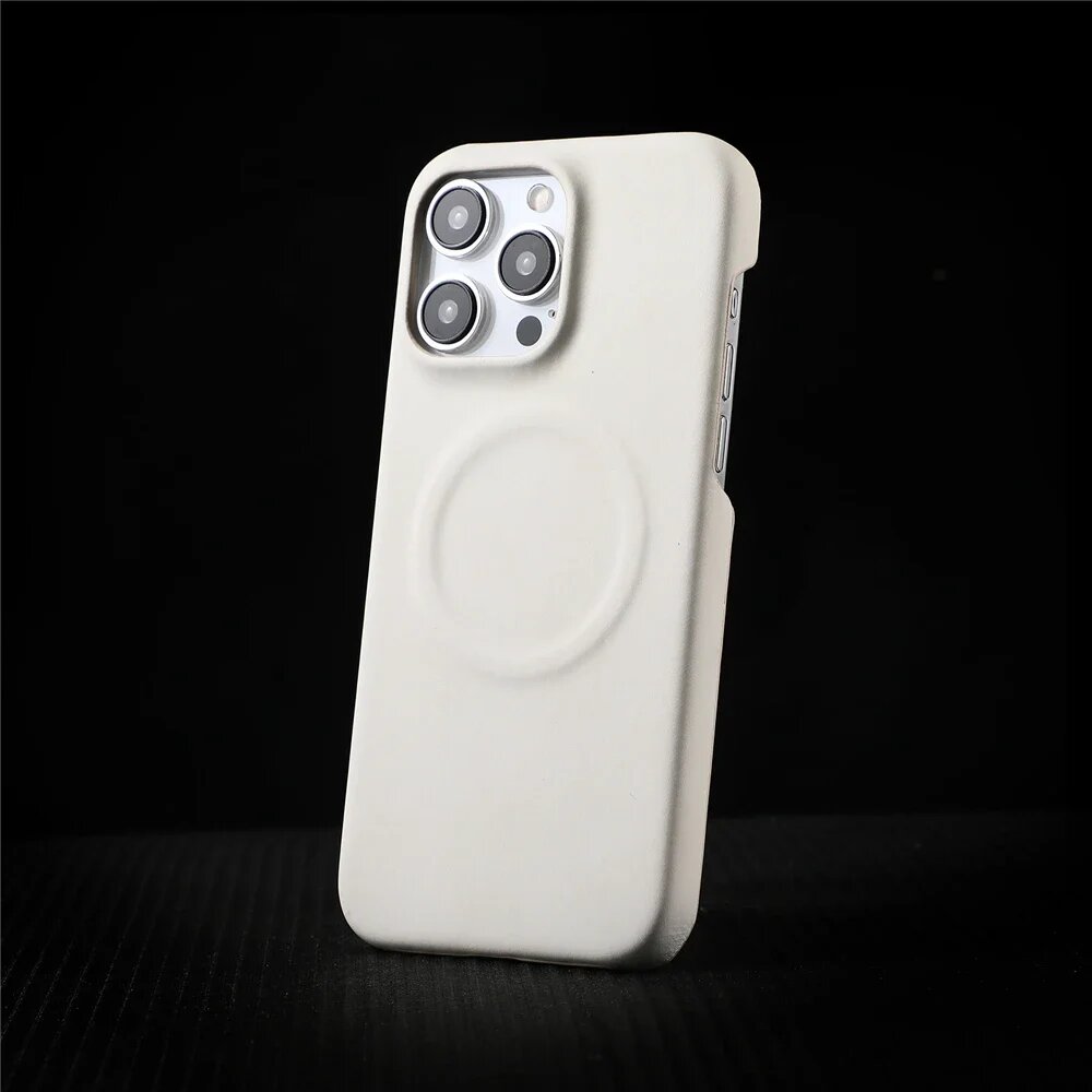 Белый чехол MagSafe для iPhone 16 Pro Max