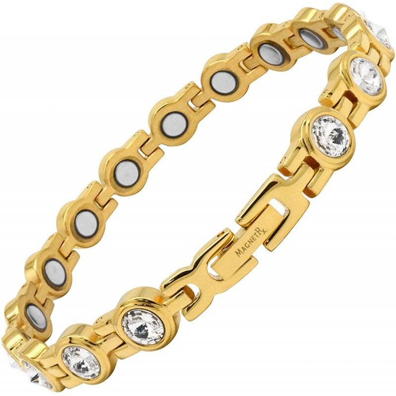 YM Mall Браслет Восемь Сердец Алмаз Сталь Блестящий Очарование