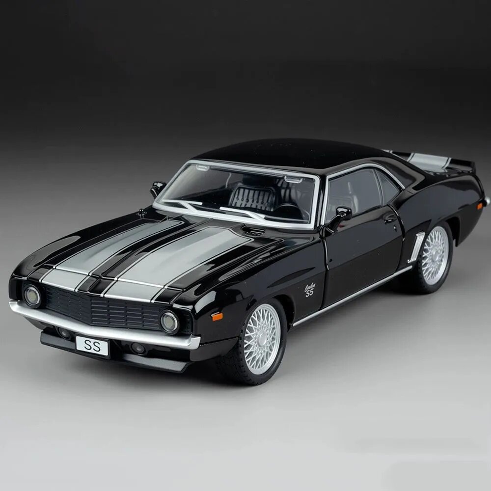 1:32 Масштаб Chevrolet Camaro SS металлическая модель автомобиля игрушка спортивная машина декор