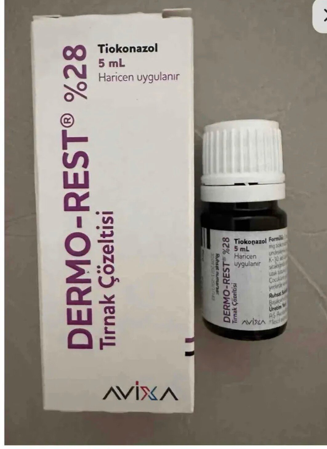 Dermo-rest лак от грибка ногтей аналог Trozyd лака Турция