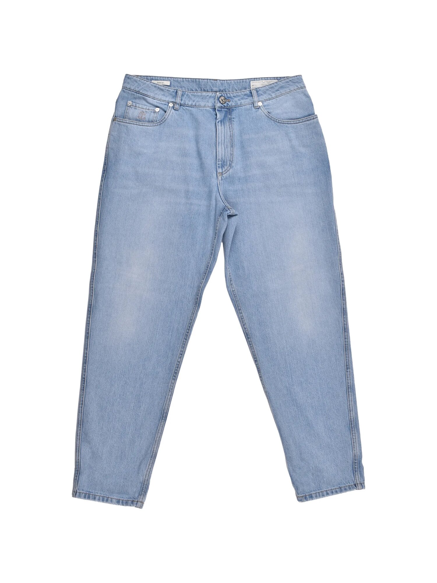 Джинсы Faded-effect tapered jeans 
