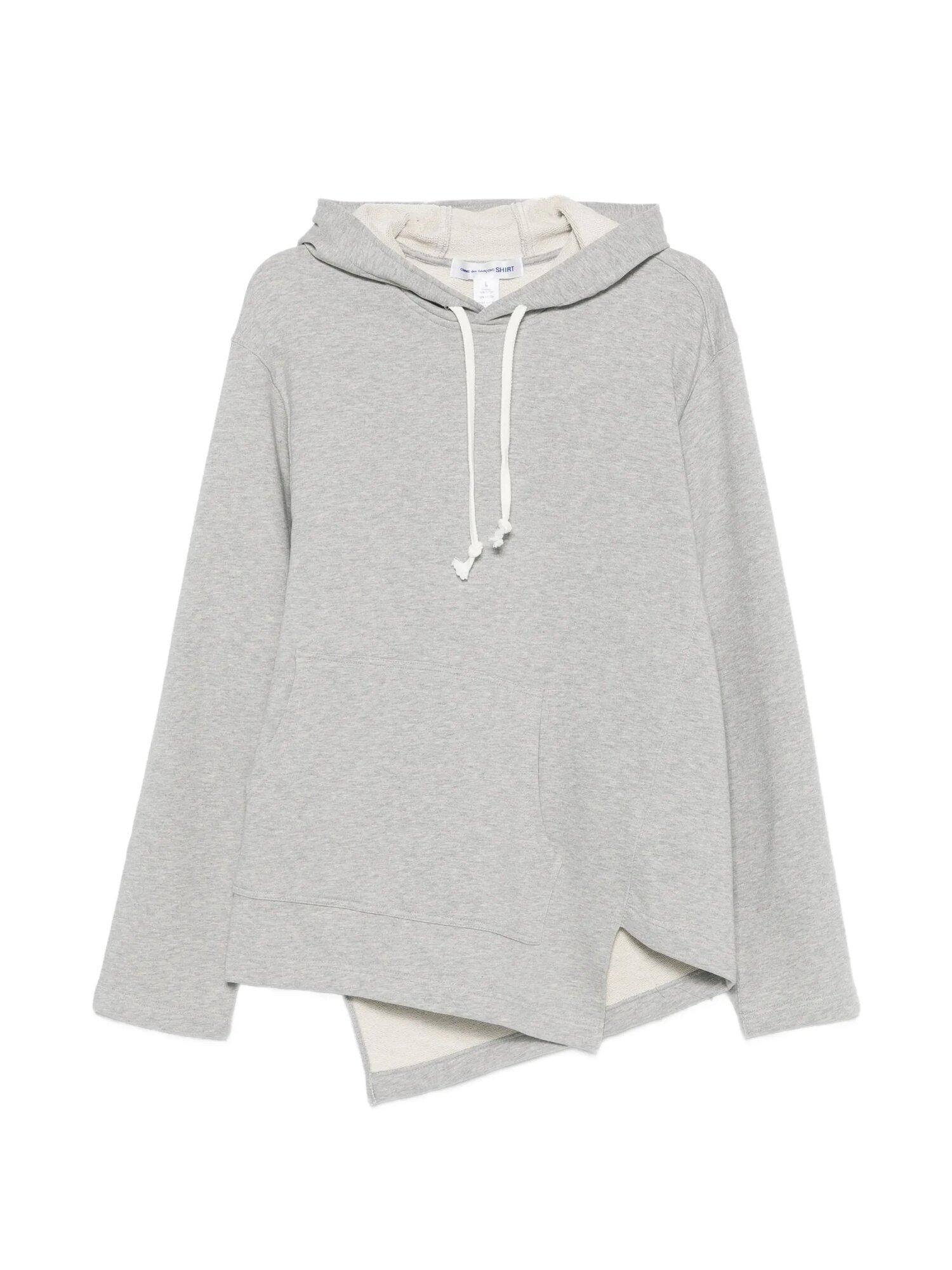 Худи Asymmetric-hem hoodie