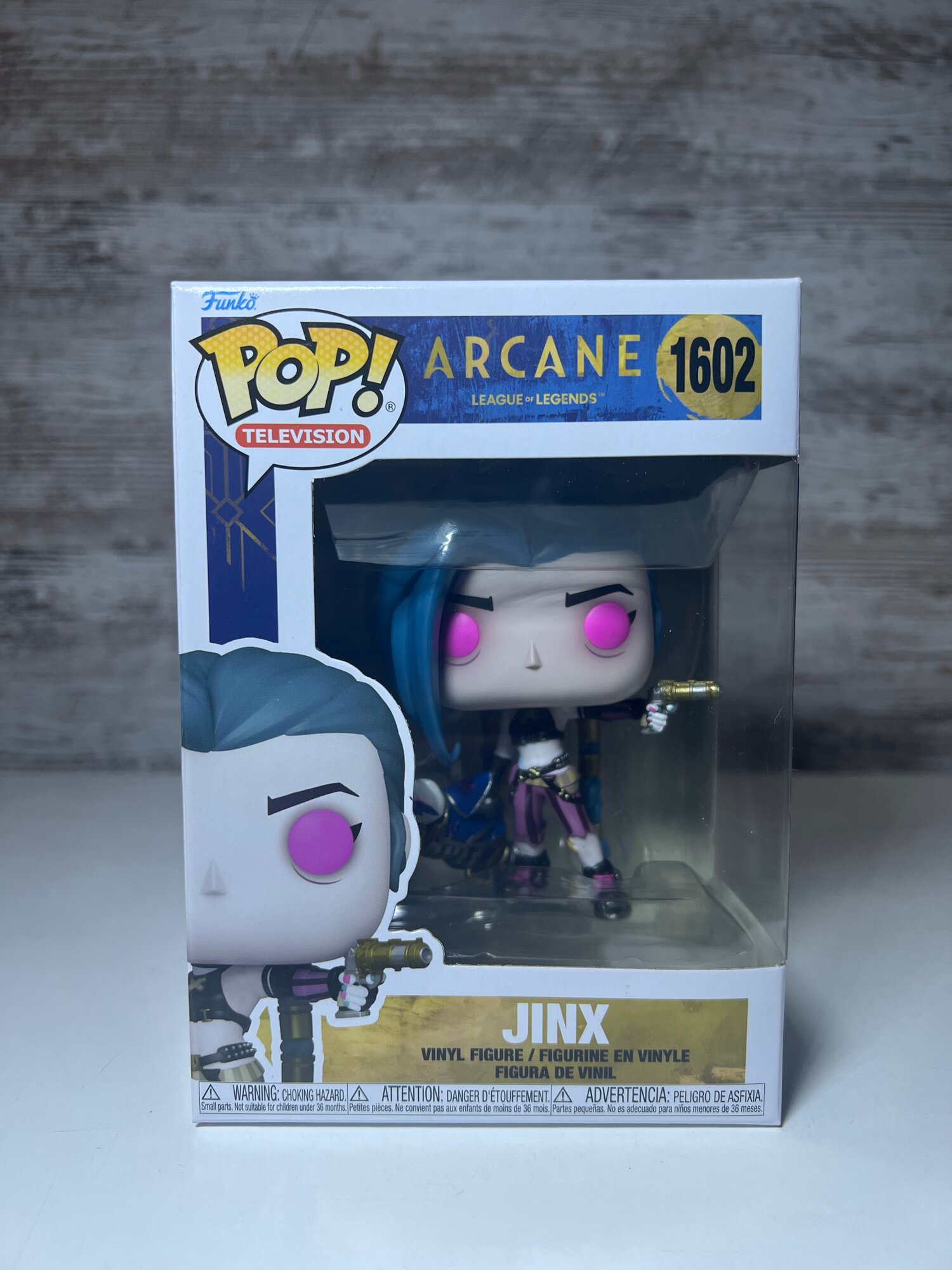 Фигурка Фанко Джинкс, Jinx, Arcane League of Legends, 10 см от Funko