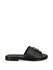 Босоножки Roberto Cavalli Monogram-appliqué sandals, размер 42, black/black