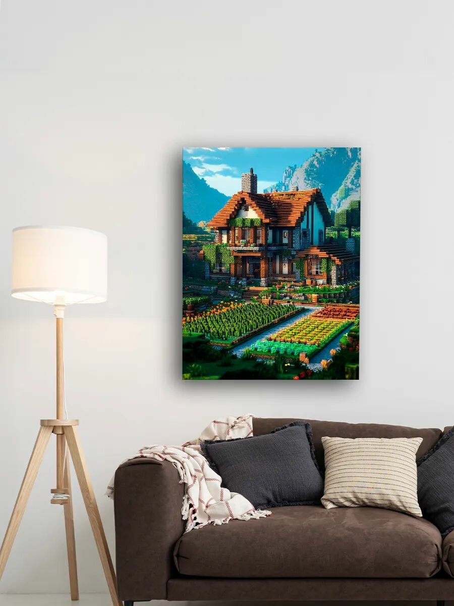 Постеры на стену Minecraft, , плакат 1шт, А3 размер. — фото 1