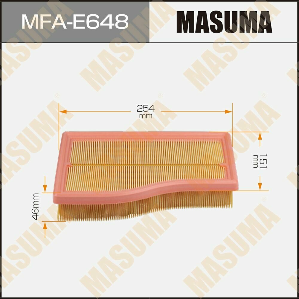 Фильтр воздушный MB A-177 B-247 CLA-118 GLA247 GLB247 18-> MASUMA MFA-E648