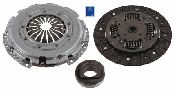 Сцепление в сборе CITROEN BERLINGO 1.6HDI 08-, C3 1.6HDI 09- SACHS 3000 951 560