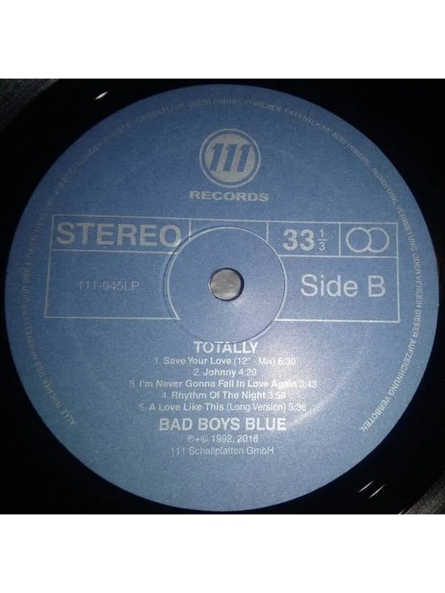 Bad Boys Blue - Totally — фото 1