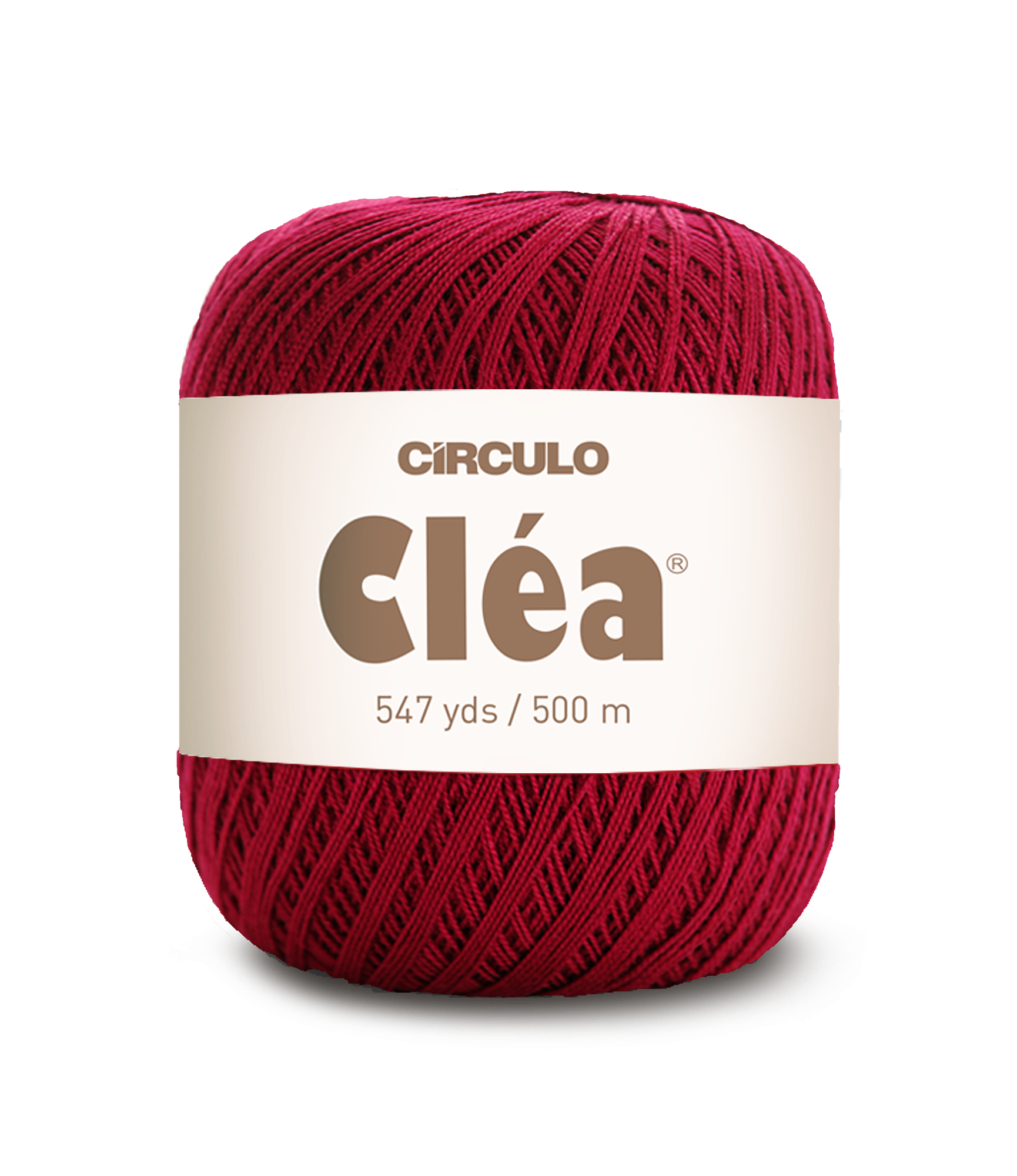 Пряжа CiRCULO CLEA 500, 100 % мерсеризованный бразильский хлопок, 76гр, 500 м, цвет 3402
