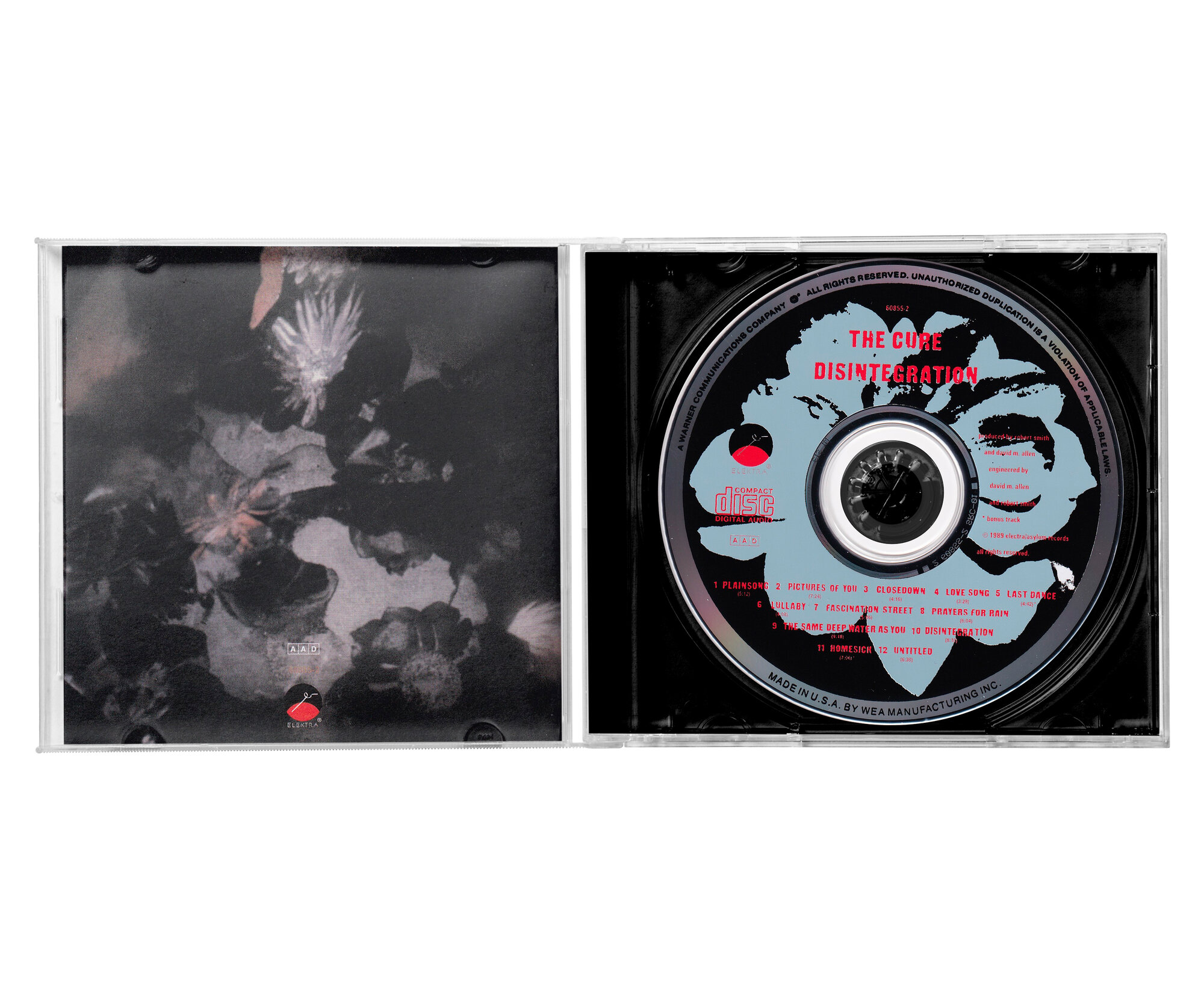 Cure - Disintegration, 1989, 8-page, CD-Аудио — фото 1
