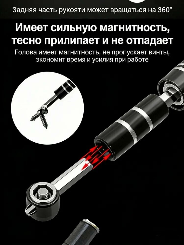 Набор отверток (115-компонентный набор отверток + магнитная рабочая подушка)