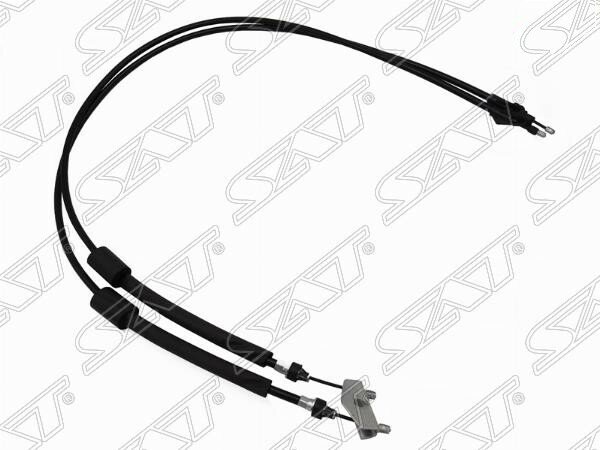 Трос ручного тормоза SAT ST-1366384 Ford FOCUS II