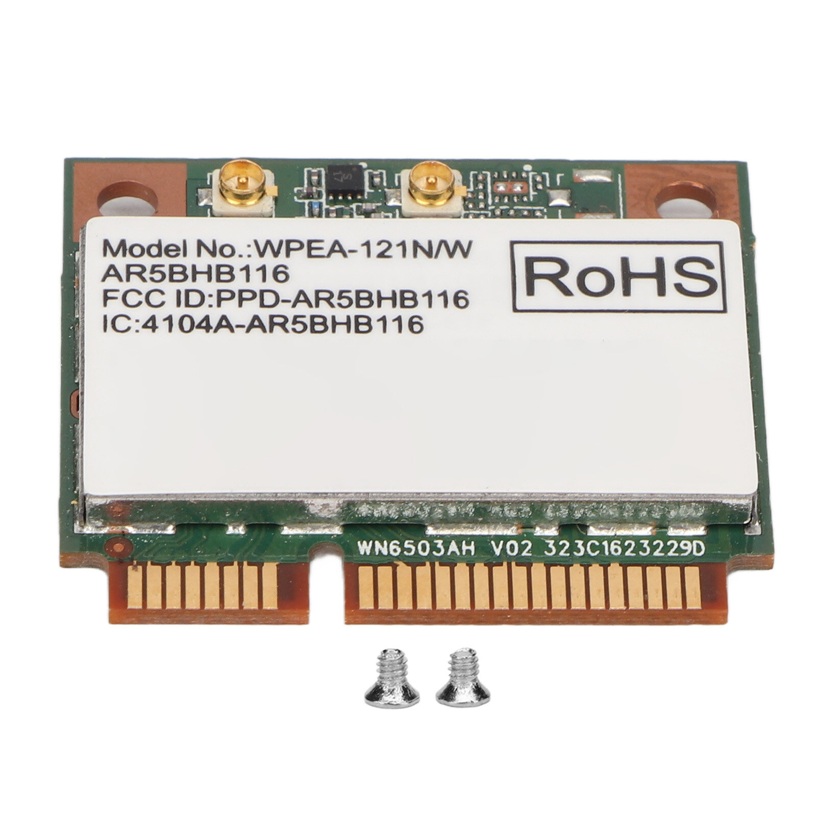 Сетевая карта WiFi AR9382 Mini PCIe 2,4 ГГц 5 ГГц, двухдиапазонный беспроводной адаптер со скоростью 300 Мбит/с, совместимая с Windows 7, 8, 8.1, 10 и поддержкой технологии Plug and Play.