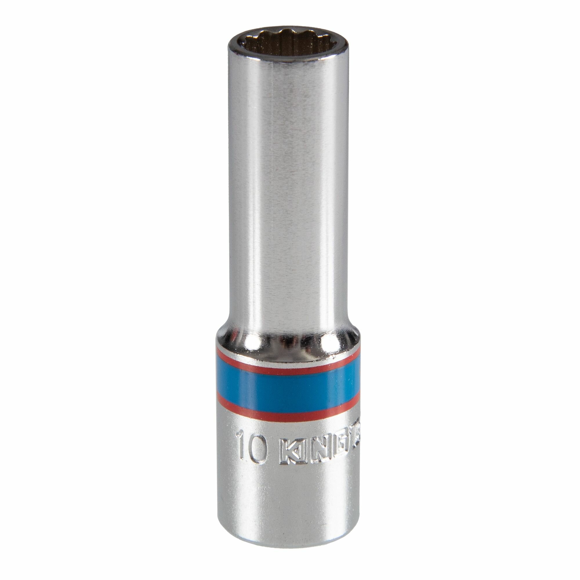 Головка торцевая глубокая двенадцатигранная 3/8", 10 мм KING TONY 323010M