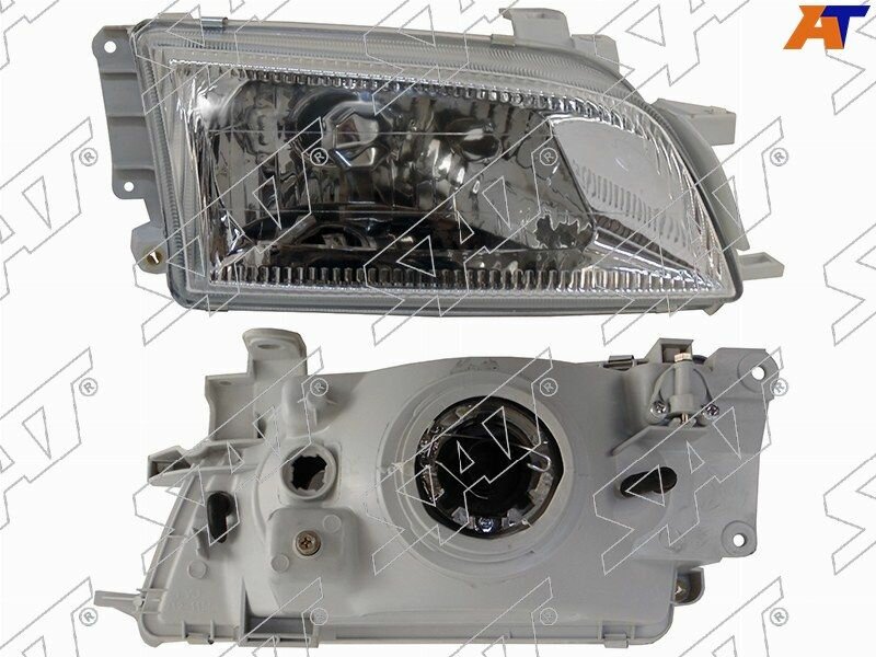 Фара SAT ST-212-1156CR Toyota Caldina T190 92-02, Carina E 92-96 справа/ хром