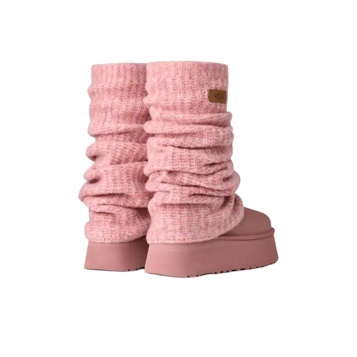 Угги UGG CLASSIC MINI, размер EU 38 стопа (24CM), розовый, — фото 1