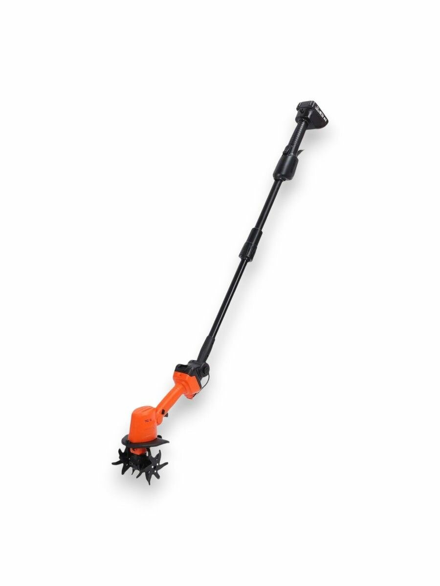 Культиватор Tiller Cultivator 2.0, с удлиненной штангой, электрический, 4 лезвия, 2 аккумулятора