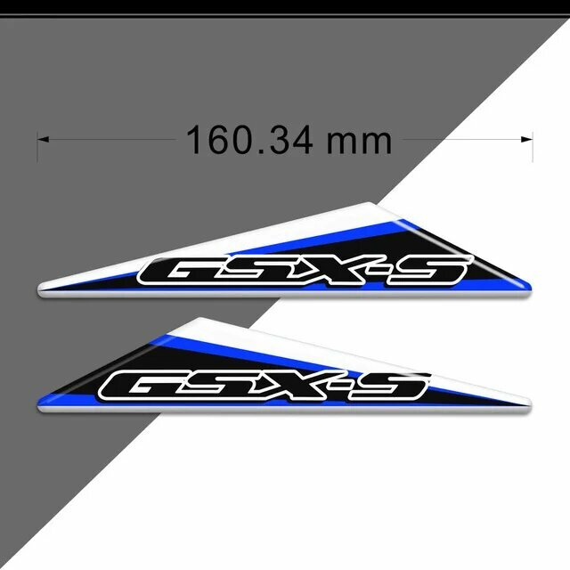 Наклейки Suzuki GSX-S1000, Синий, 160.34 мм