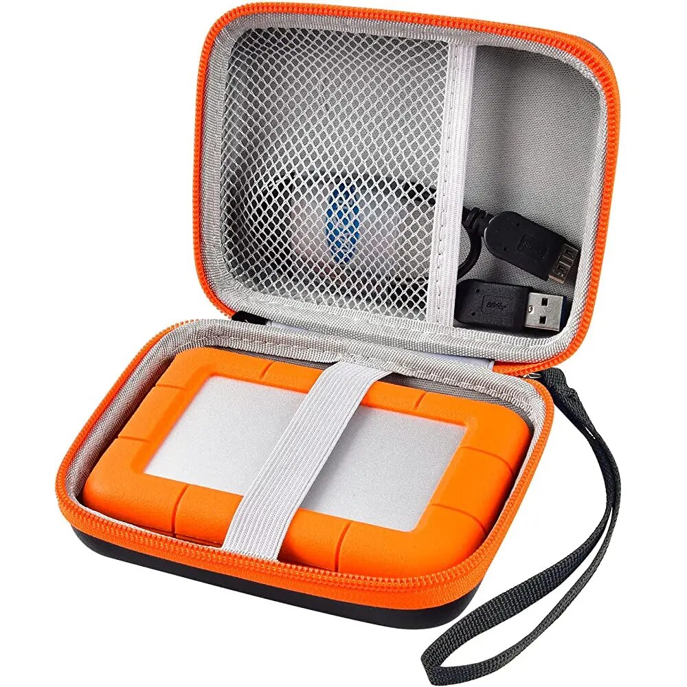 Чехол для внешнего жесткого диска LaCie Rugged Mini, черный