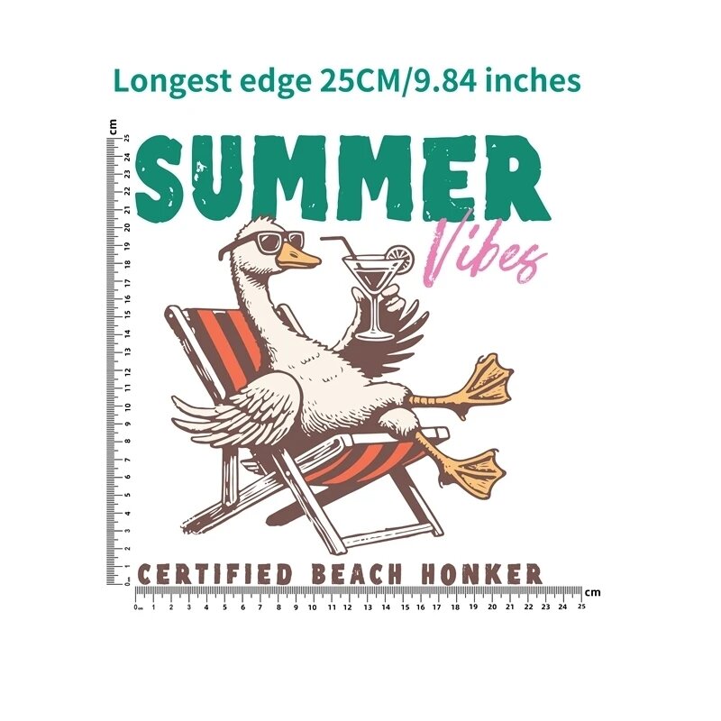 Патч утка "Summer Vibes", NTH-00620-4