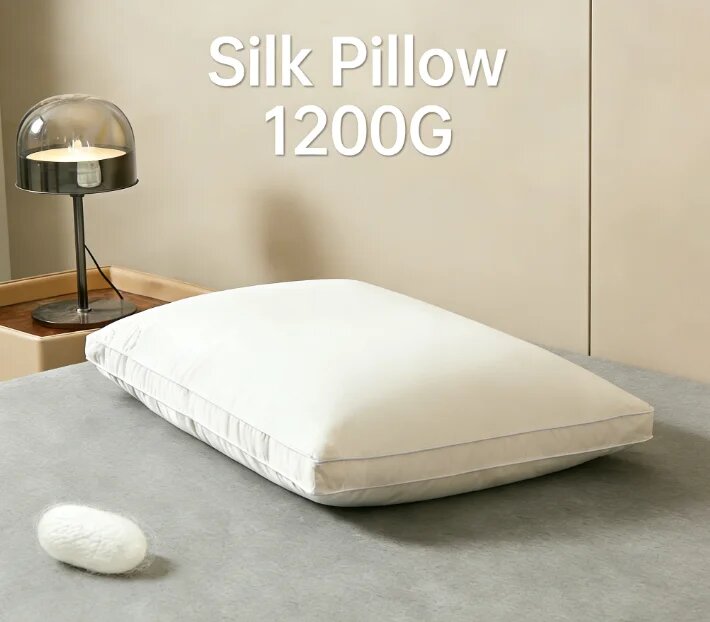 Шелковая подушка 1200г Silk Pillow