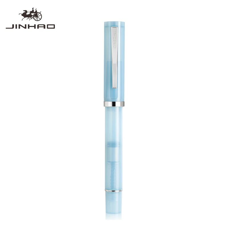 JINHAO 58D перьевая ручка 6 цветов Ф, Series 58D-Blue