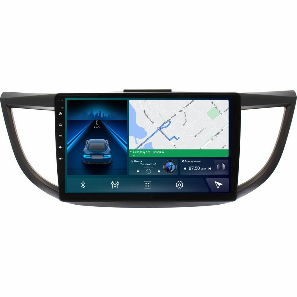 Магнитола CRS-300 Honda CR-V 4 2012-2016 - Android 13 - Процессор 8 ядер - Память 4+64Gb - Carplay - DSP 36 полос - 4G(Sim)
