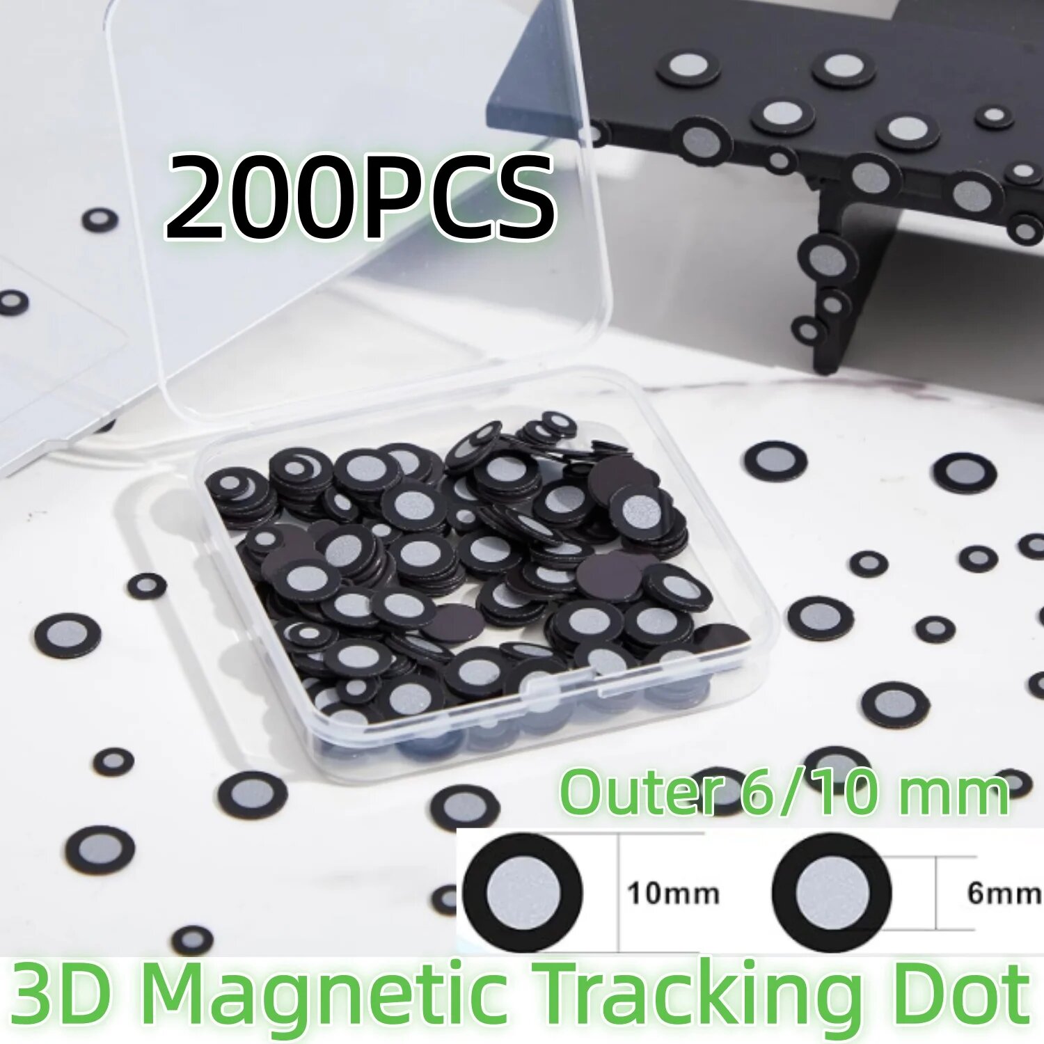 200шт. Магнитные точки для 3D-сканера Creality