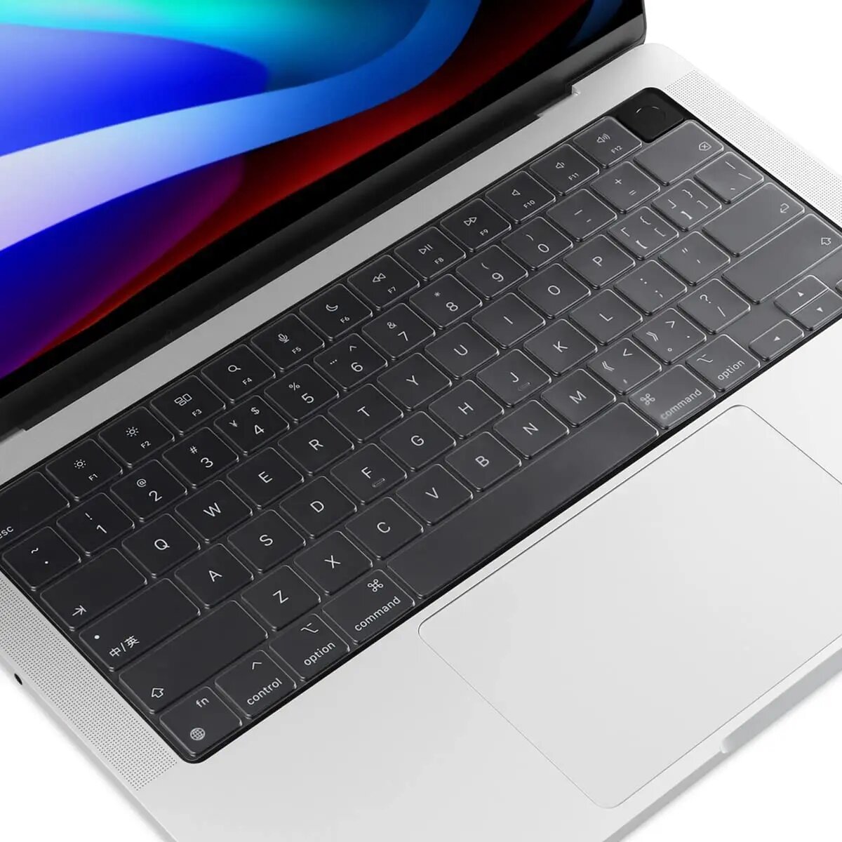 Силиконовый чехол для клавиатуры MacBook Air 15", MacBook Air 13.6", MacBook Pro 14", MacBook Pro 16"