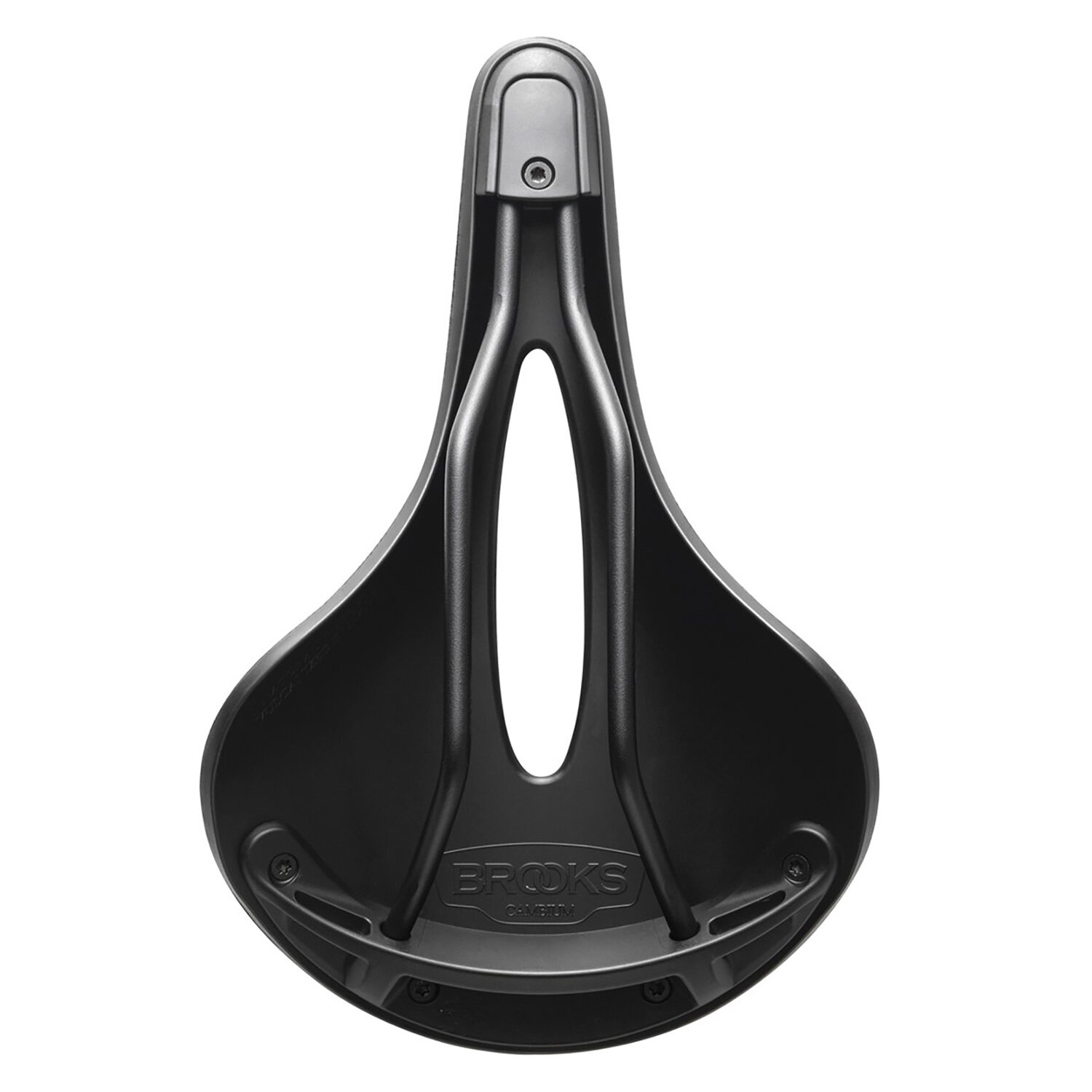 Седло Brooks Cambium C19 Carved Black — фото 1