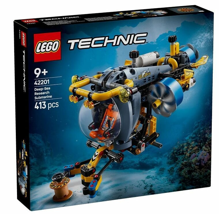 LEGO Technic 42201: Deep-Sea Research Submarine (Глубоководная исследовательская подводная лодка)