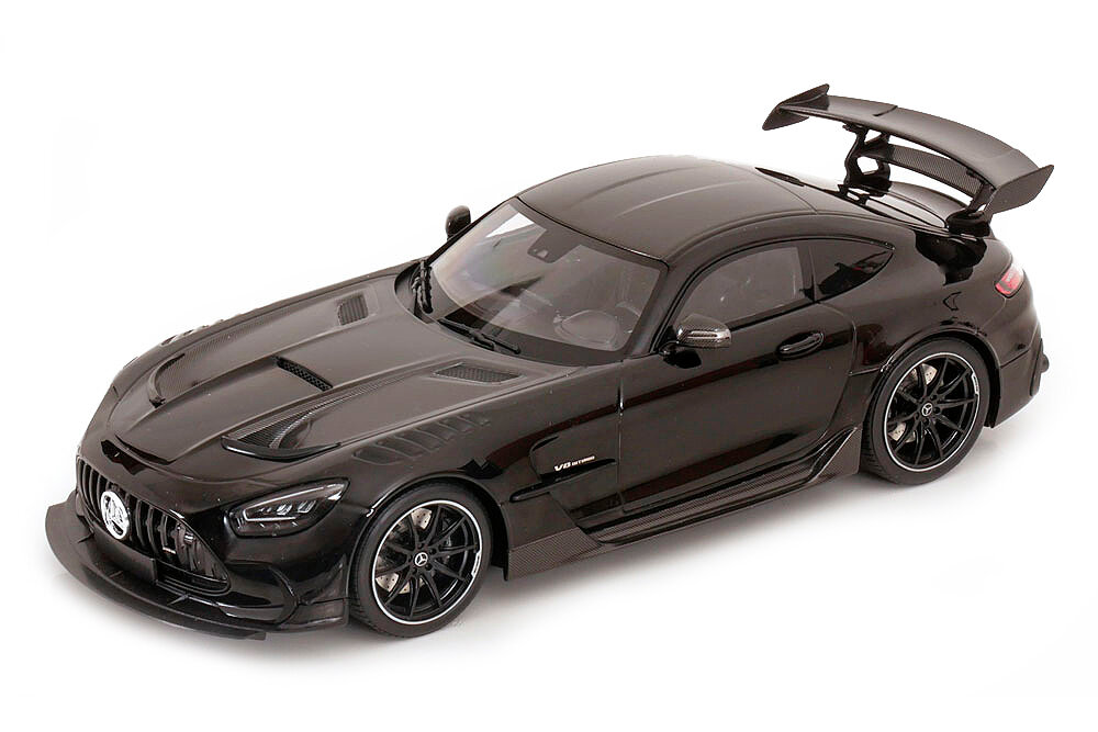Модель коллекционная MINICHAMPS Mercedes-amg gt black series 2020 black metallic / мерседес амг гт "черная серия" черный