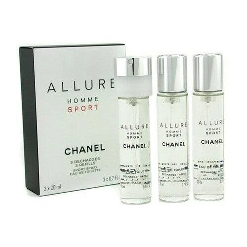 Парфюмерный набор Chanel Allure Homme Sport древесный пряный аромат