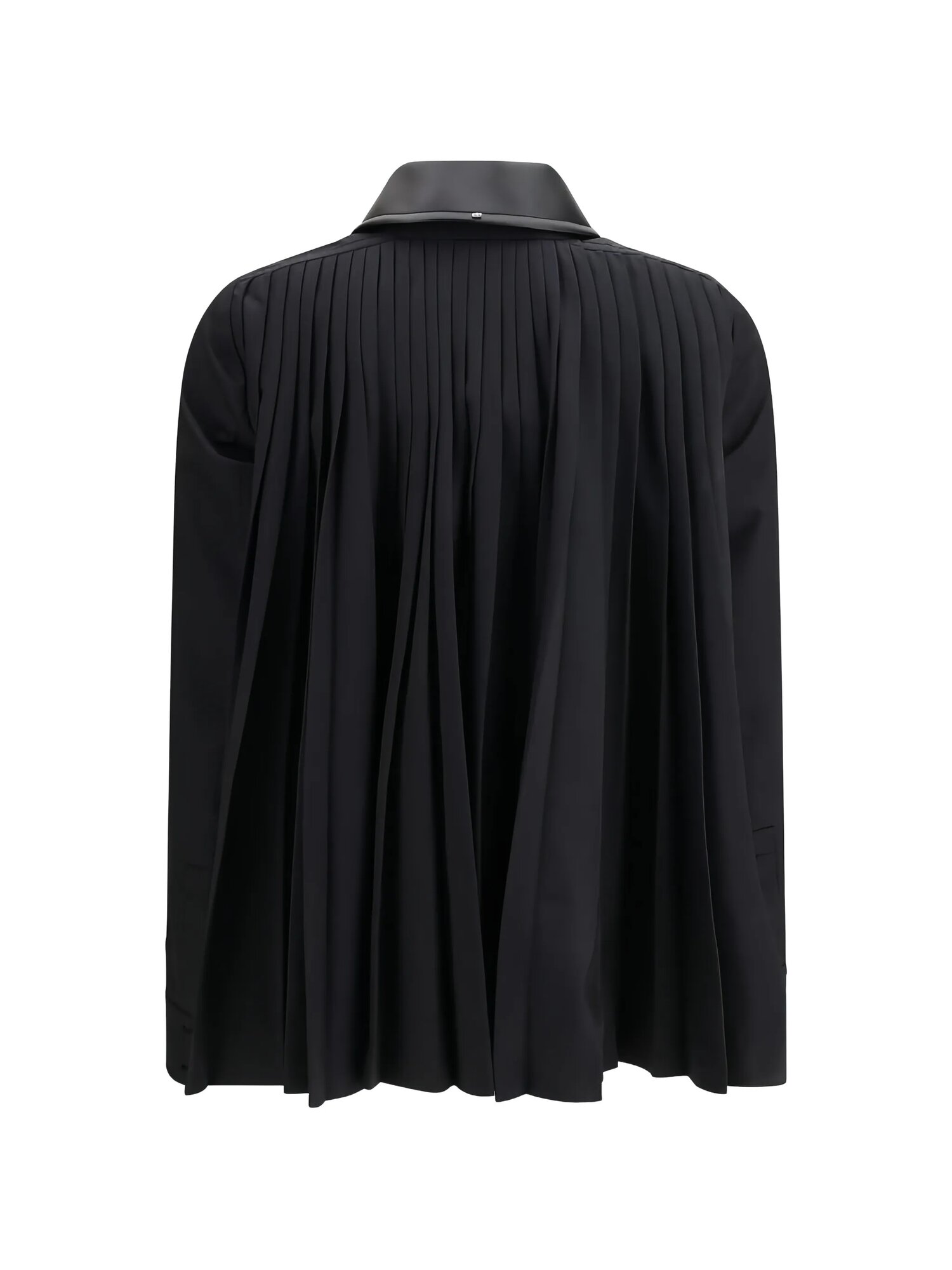 Рубашка Max Mara Pleated-back overshirt, размер 42 — фото 1