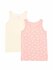 Топ Molo Heart-print vests, размер 116, coral pink