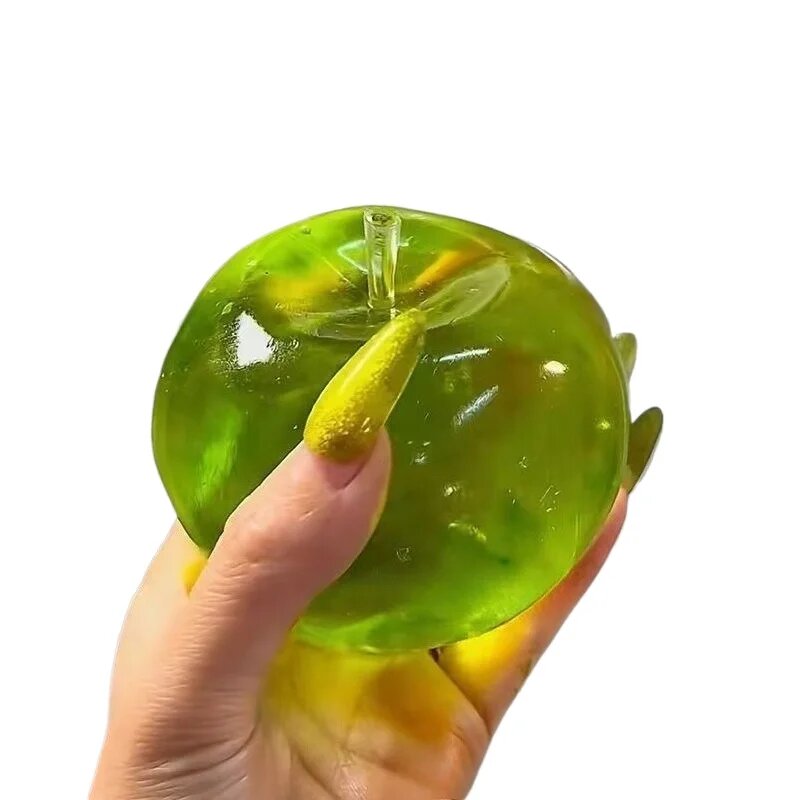 Зелёный антистресс яблоко 1pc