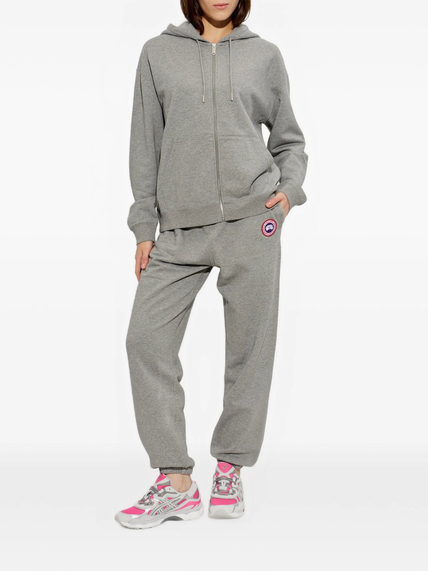 Брюки CANADA GOOSE Wander logo-patch track pants, размер 36 — фото 1
