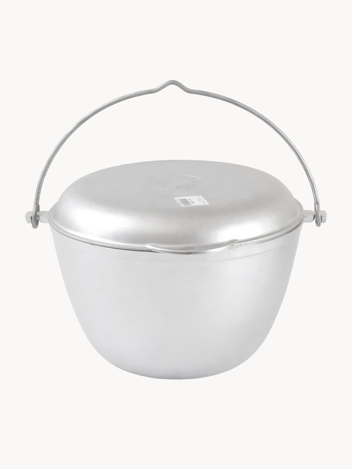 Казан походный KUKMARA кп40 с крышкой-сковородой, 4 литра, без покрытия