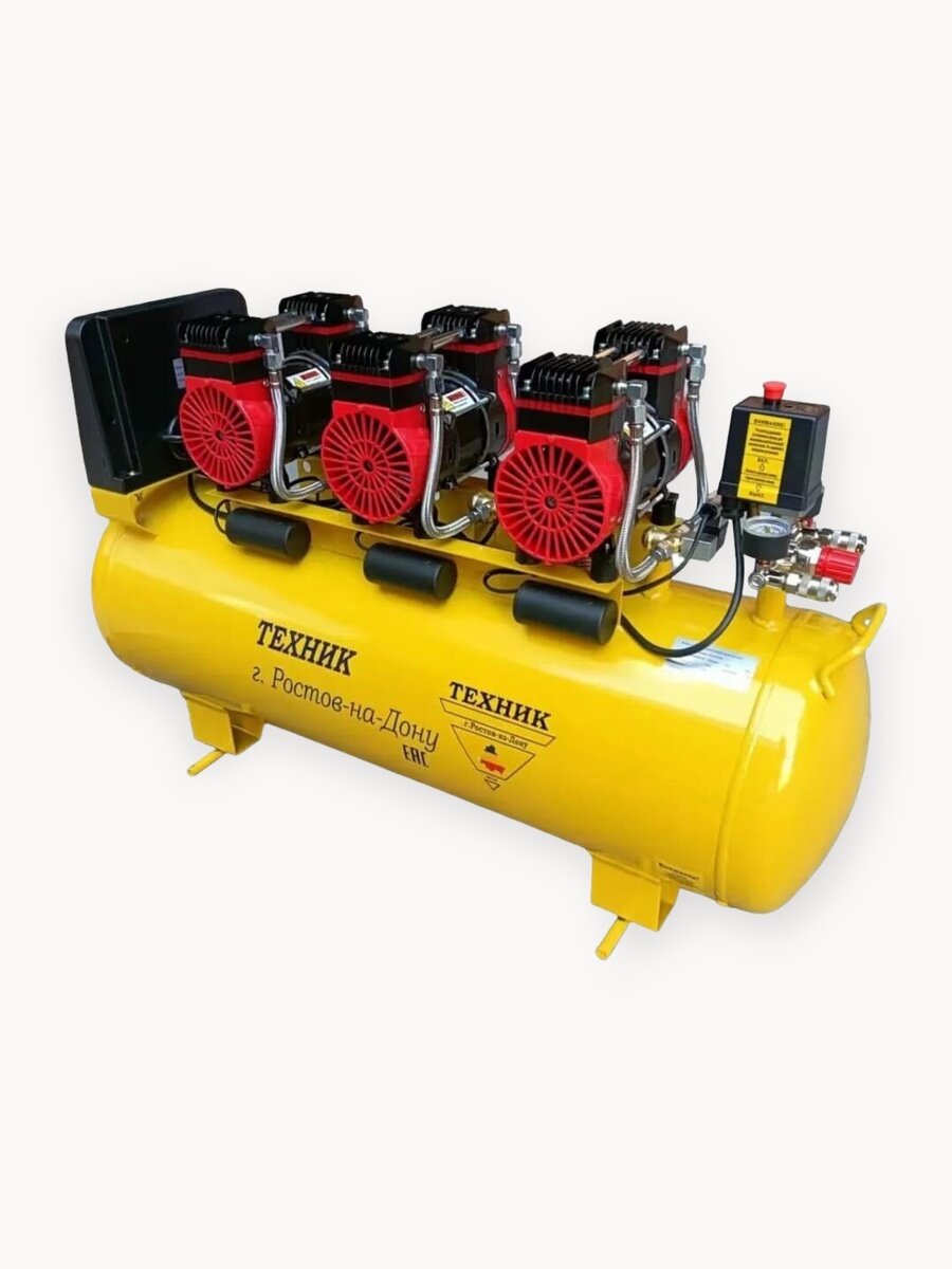 Компрессор Техник СБ-100/720 (4.08 кВт, 720 л/мин, 100 л 220В)