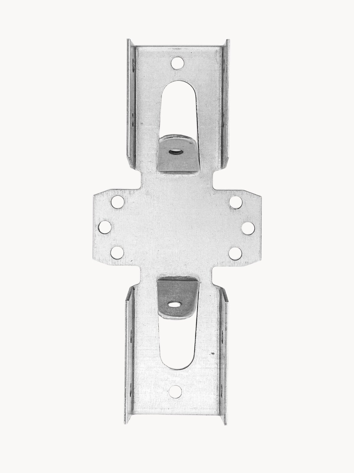 Кронштейн для забора внутренний КЗВ: 40-50-174 мм, комплект: 10 шт, цинковое покрытие