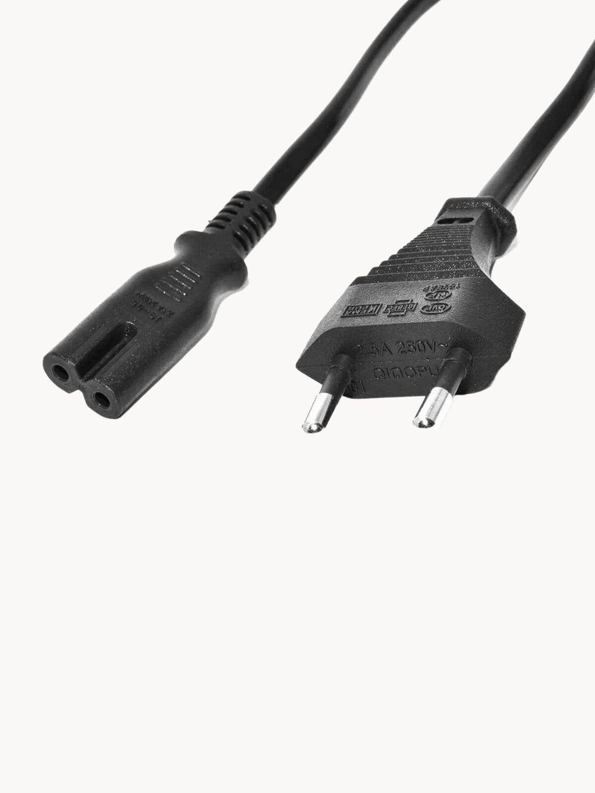 Кабель питания/зарядки от сети для колонок JBL PartyBox, C7, 2pin, 0.5*2, 1.8м от TECHNO PRODUCTION CLUB