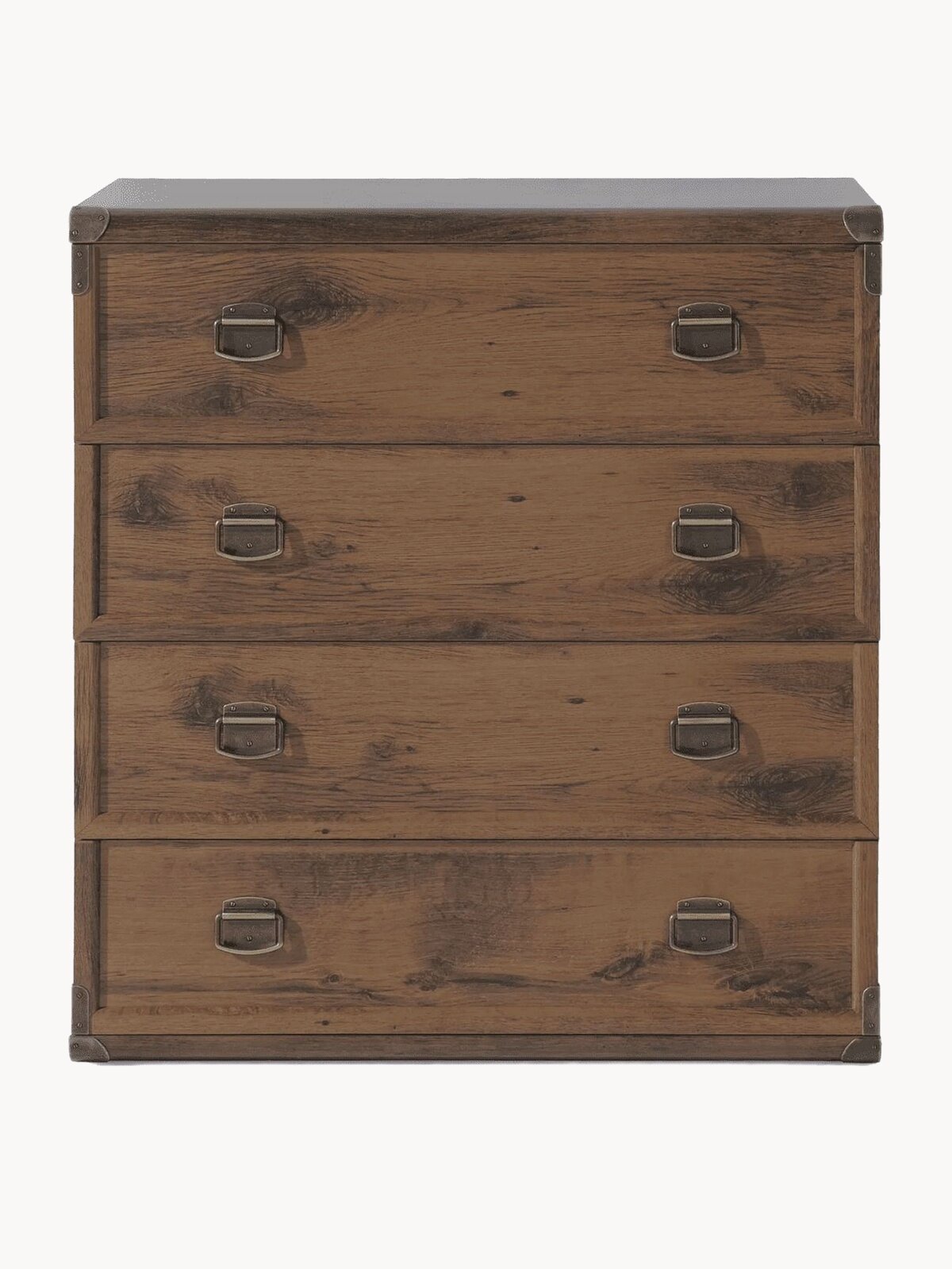 Комод-тумба Indiana JКОМ4S/80 (Дуб саттер) Black Red White 3 уп.