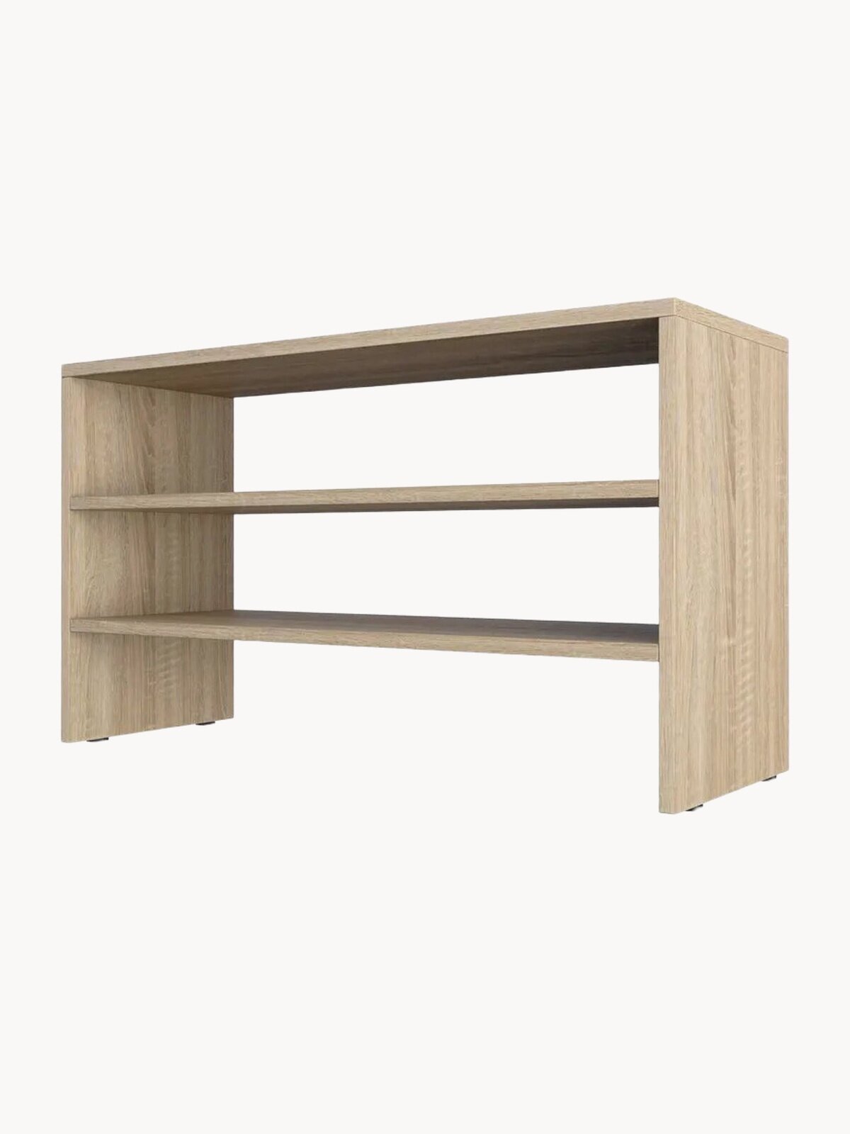 Обувница "Восторг Мебель", ЛДСП, цвет дуб сонома/песочный/бежевый, с полкой, 79 см