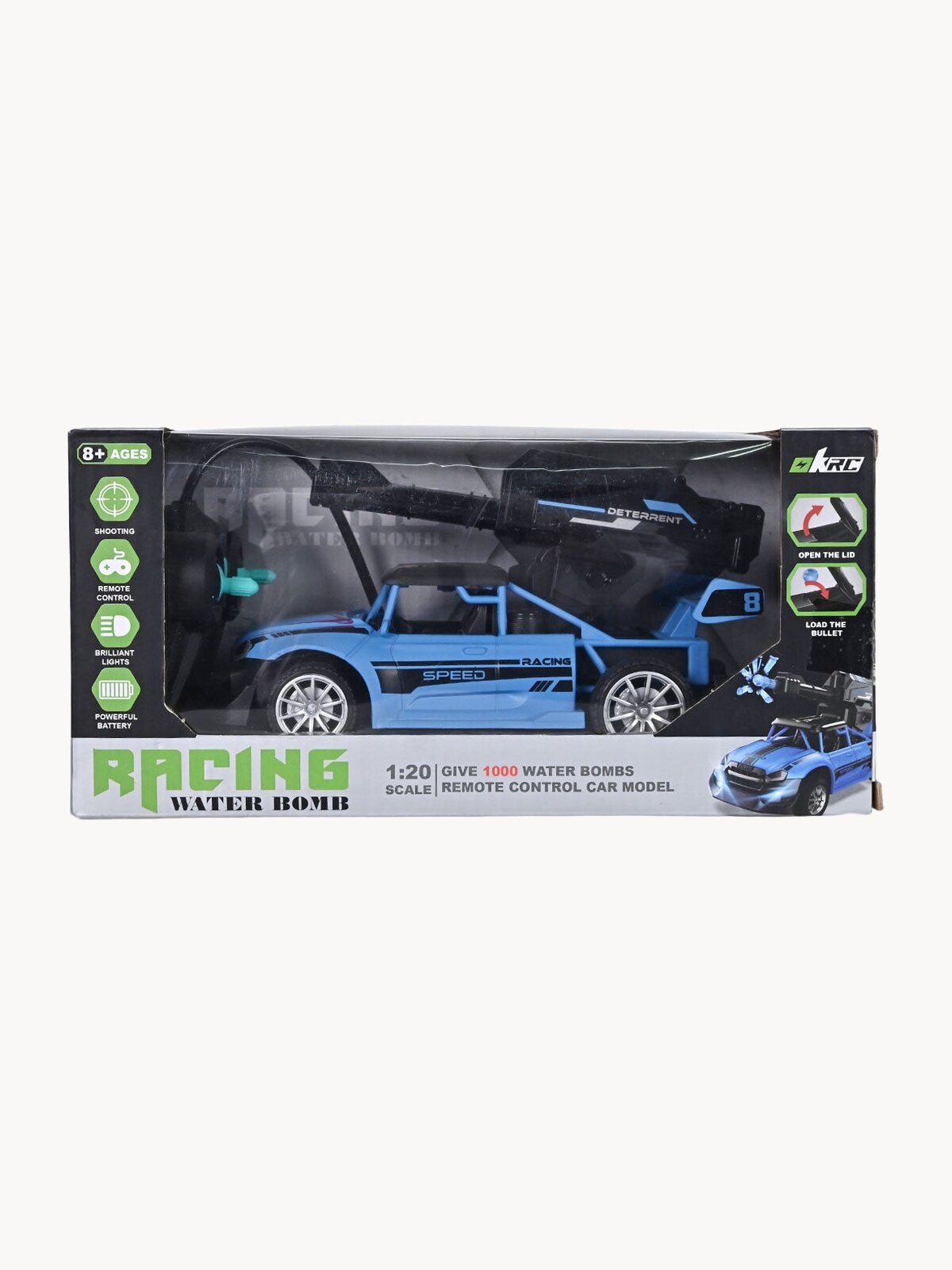 Машинка на пульте управления, стреляет гелевыми пулями, BestLike