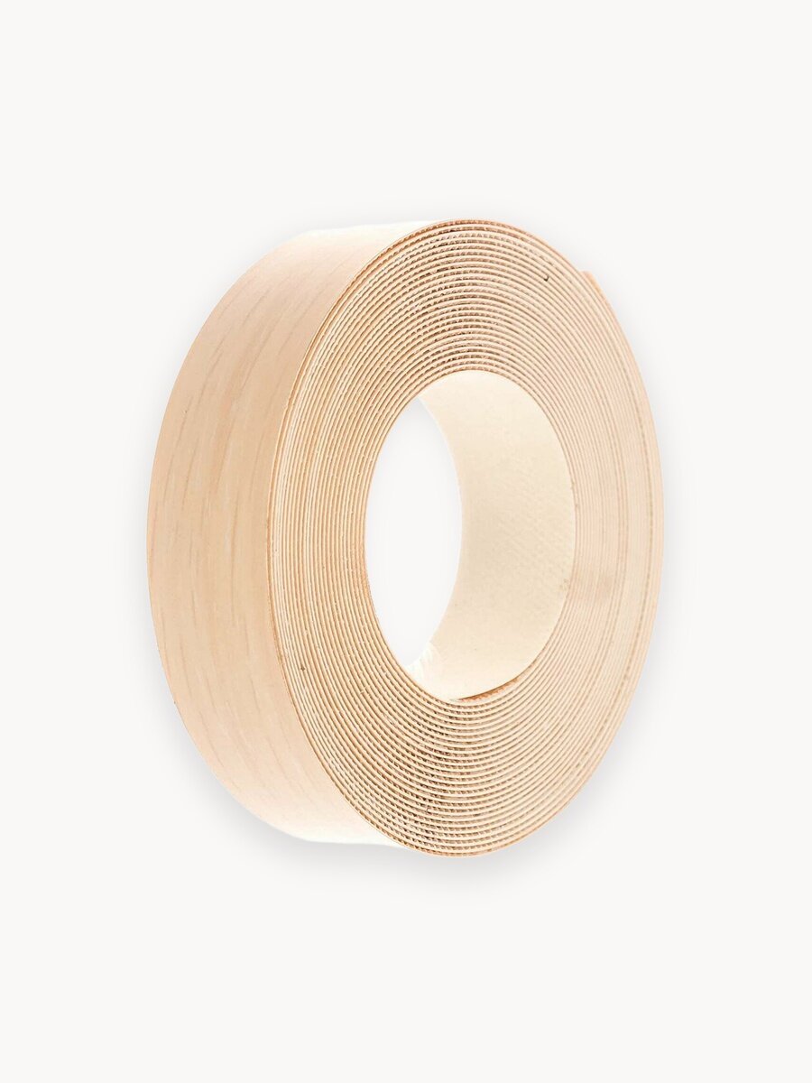 Кромка меламиновая с клеем дуб молочный, 3 метра