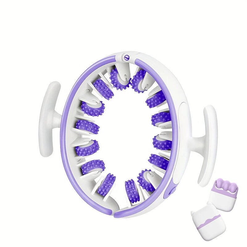 Многофункциональный массажный ролик для тела и лица purple